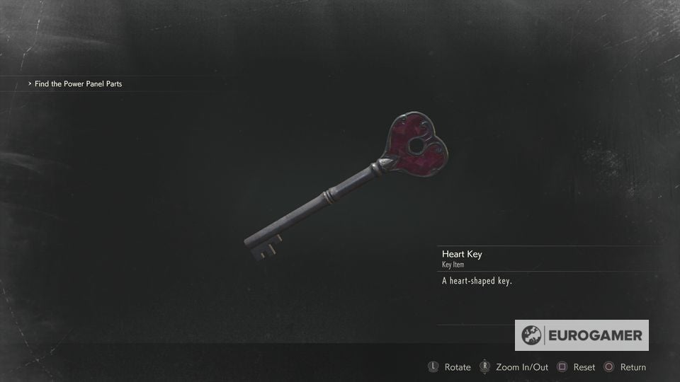 Resident Evil 2 - Chief's Office, Heart Key location | Eurogamer.net