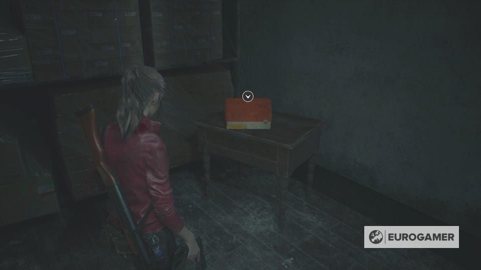 Resident Evil 2 - Chief's Office, Heart Key location | Eurogamer.net