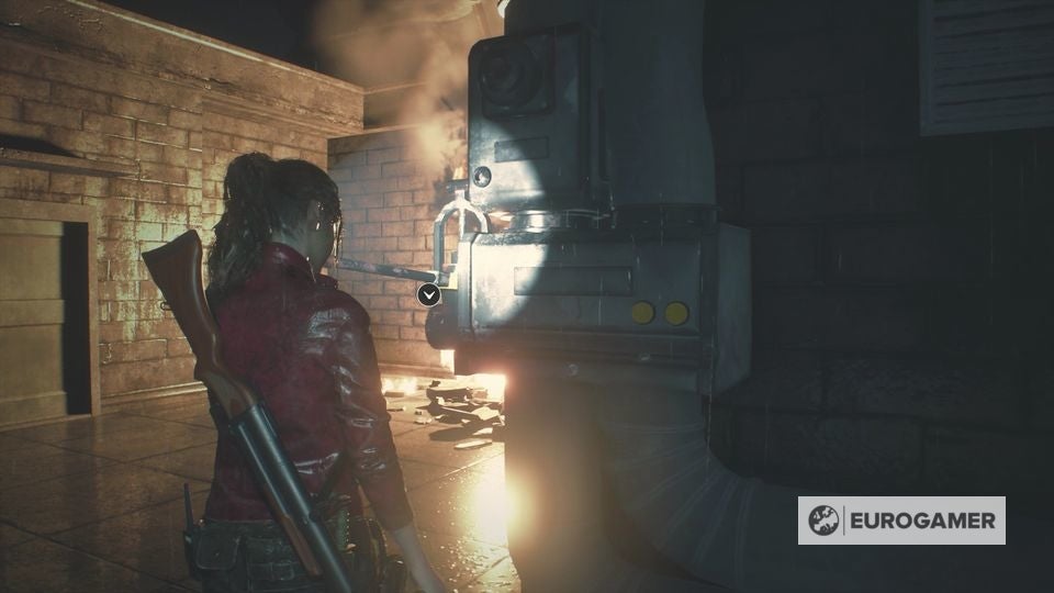 Resident Evil 2 - Chief's Office, Heart Key location | Eurogamer.net