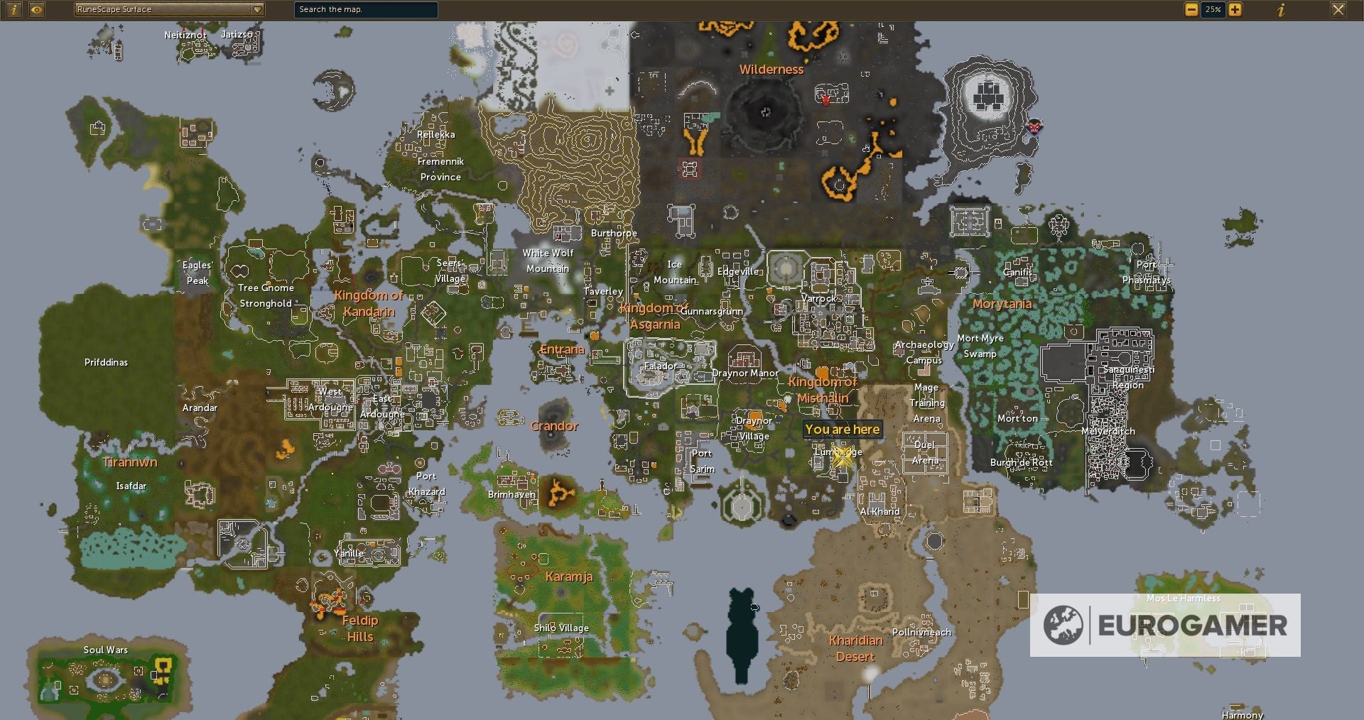 The fascinating theory that explains RuneScape's illogical geography ...