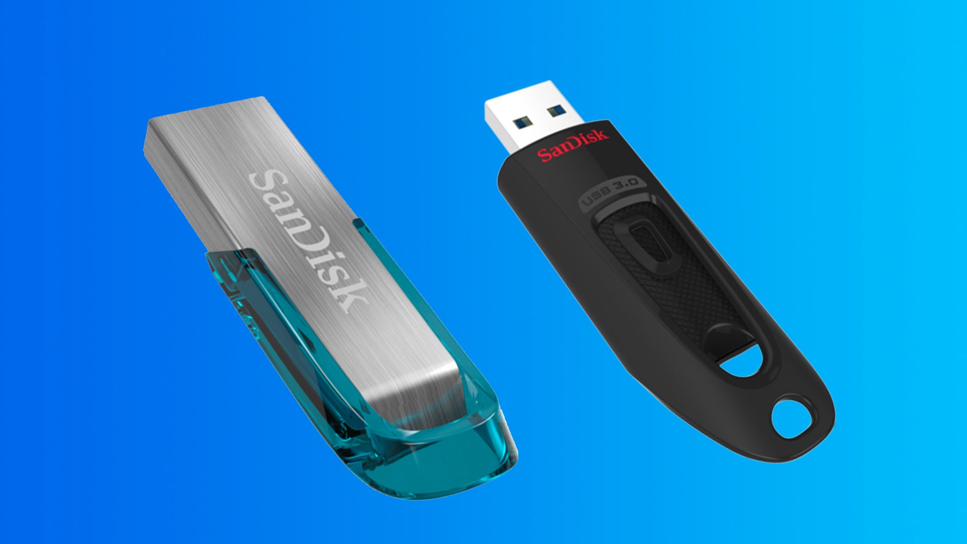Everybody needs a USB drive - so grab this SanDisk model for a fiver ...
