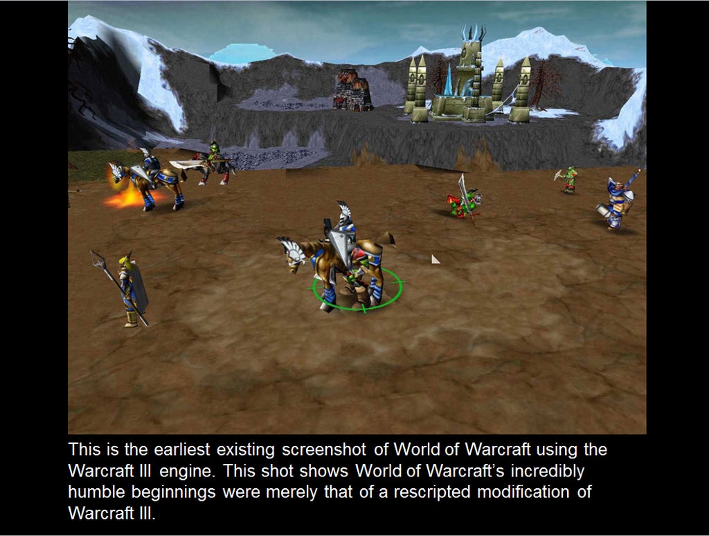 The very first screenshots of World of Warcraft | Eurogamer.net