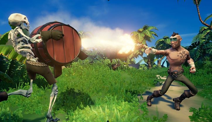 Sea of Thieves skeleton types: Green, Gold and Ancient Skeletons, and ...