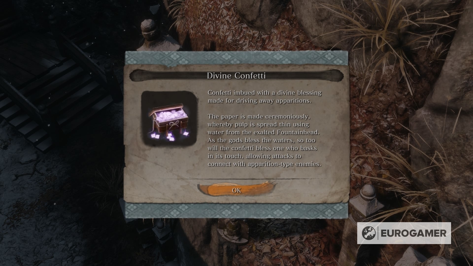 Sekiro Divine Confetti farm route, method and locations - how to get ...