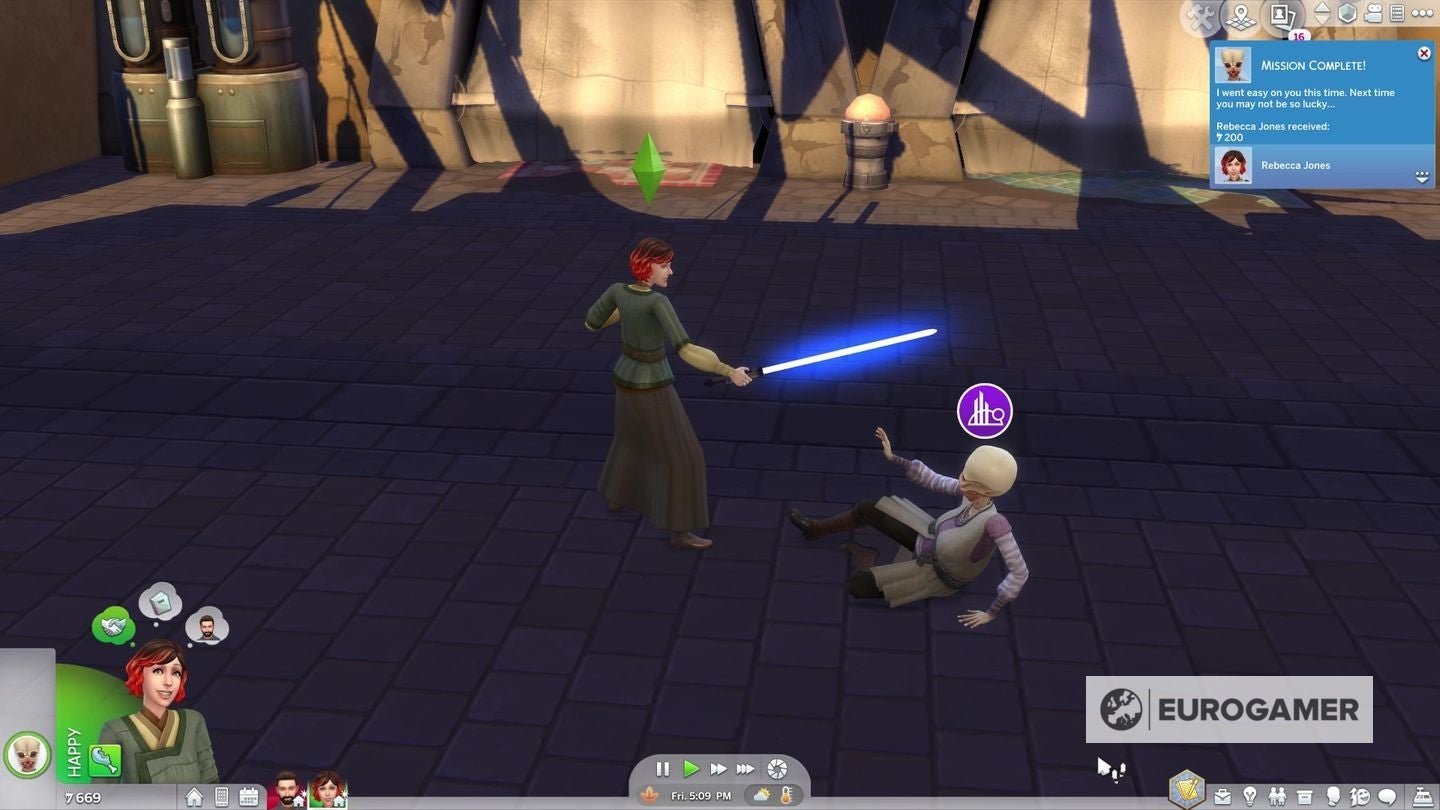 The Sims 4 lightsabers, from how to get parts, hilts and Kyber Crystals ...