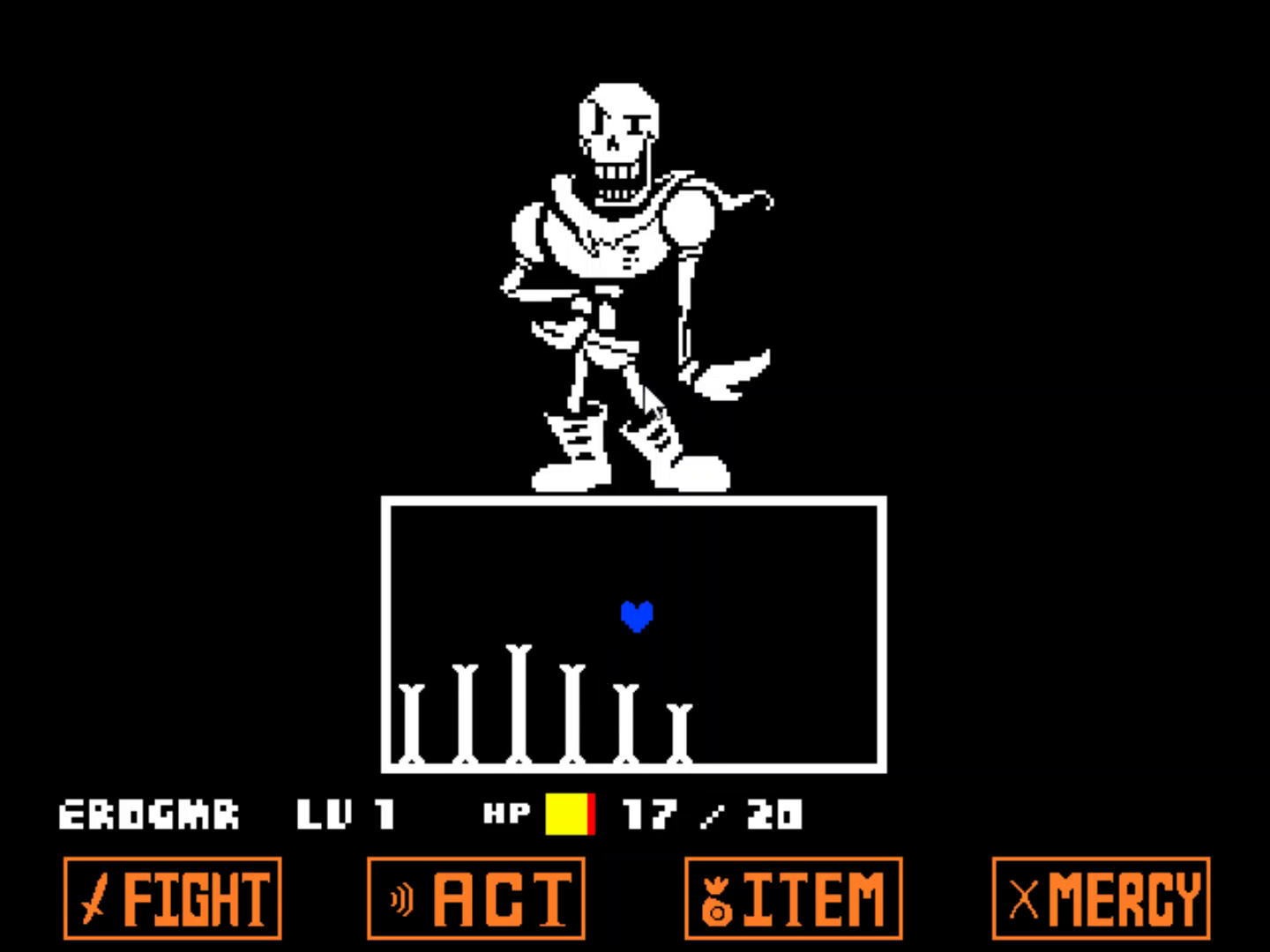 Undertale - Papyrus boss fight strategy, how to spare Papyrus and ...