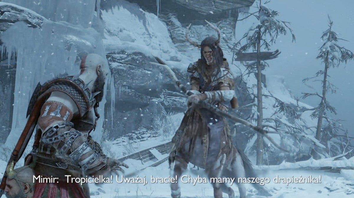God of War Ragnarok - Łowczyni: walka, jak pokonać | Eurogamer.pl