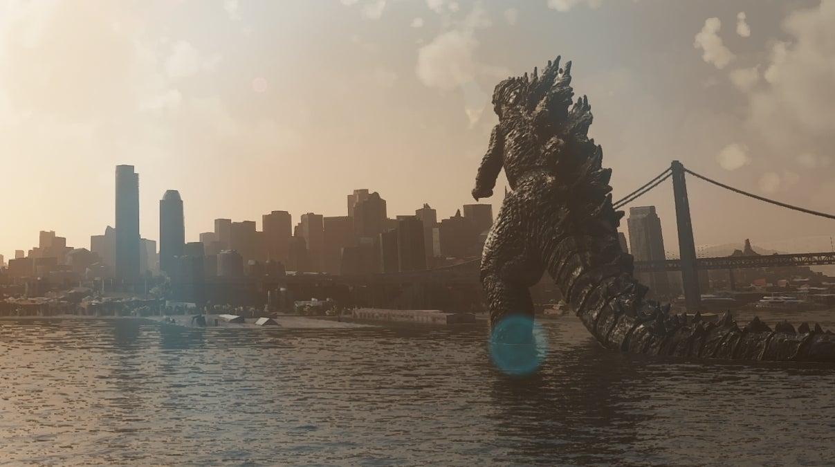 Hogwarts and Godzilla are now in Flight Sim, thanks to the power of ...