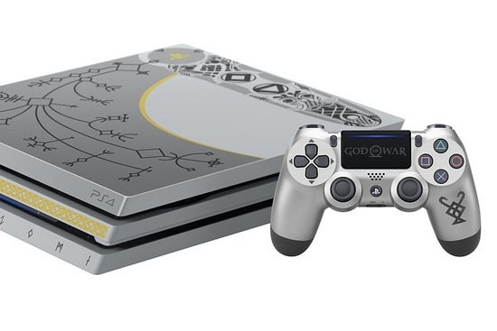 Sony unveils God of War limited edition custom PlayStation 4 Pro ...