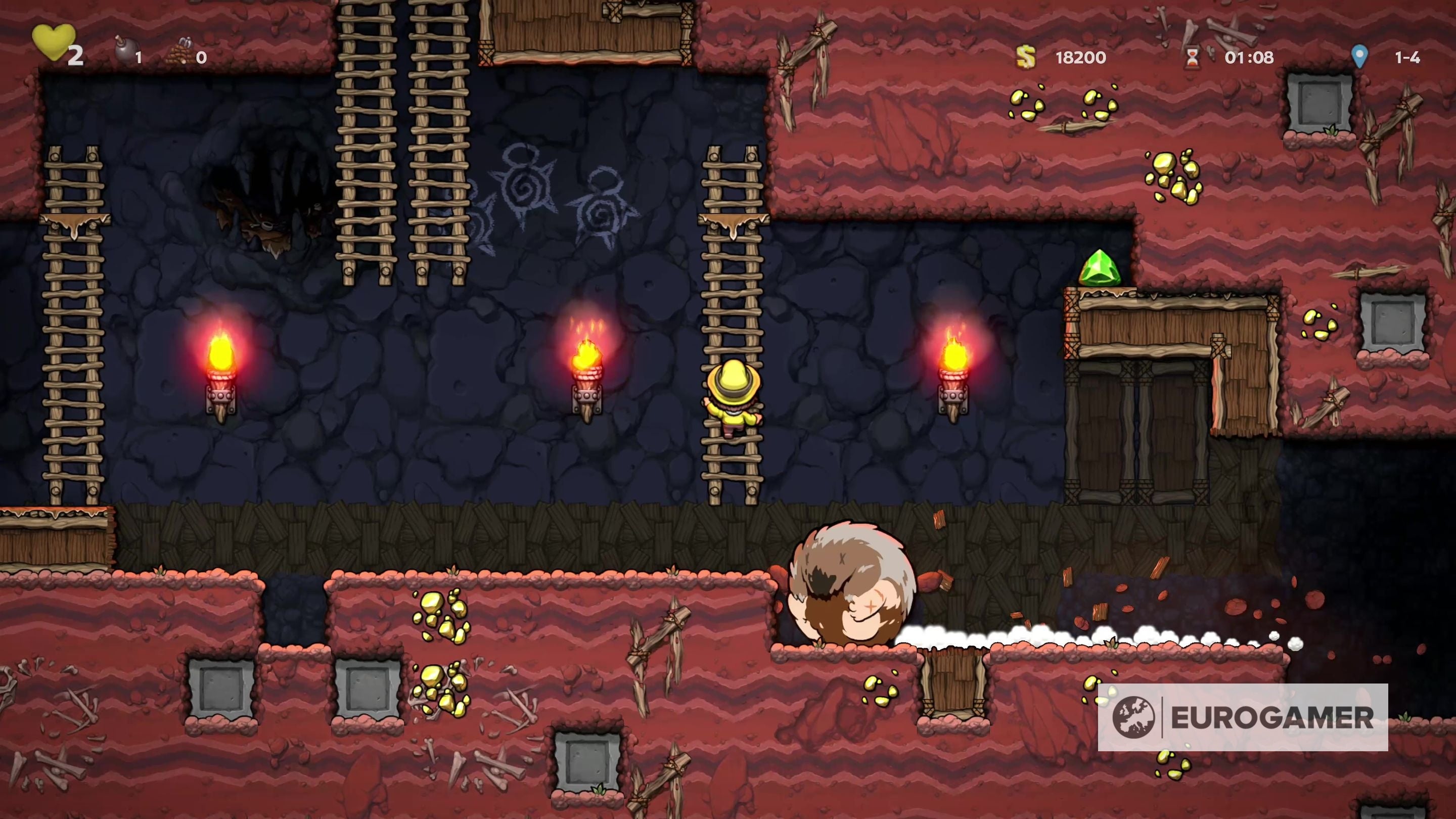 Spelunky 2 bosses: Strategies for Quillback and other bosses explained ...