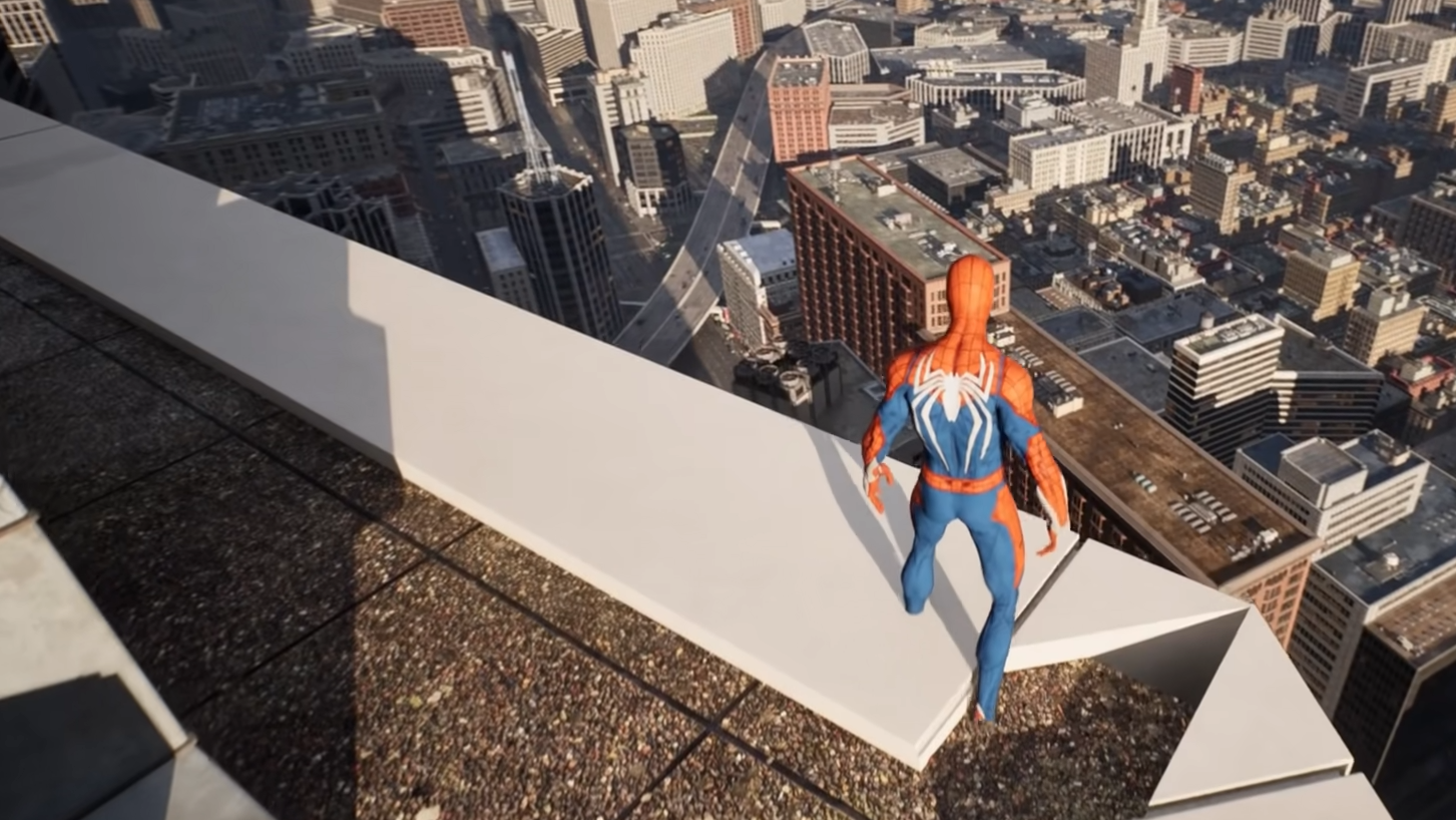 Spider-Man: Tech-Demo zeigt, wie der Held auf der UE5 aussehen könnte ...