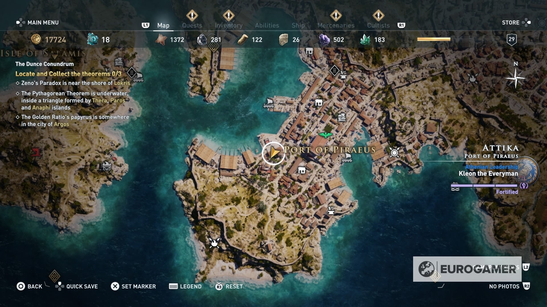 Assassin's Creed Odyssey - Backstage Pass, Odor in the Court riddle ...