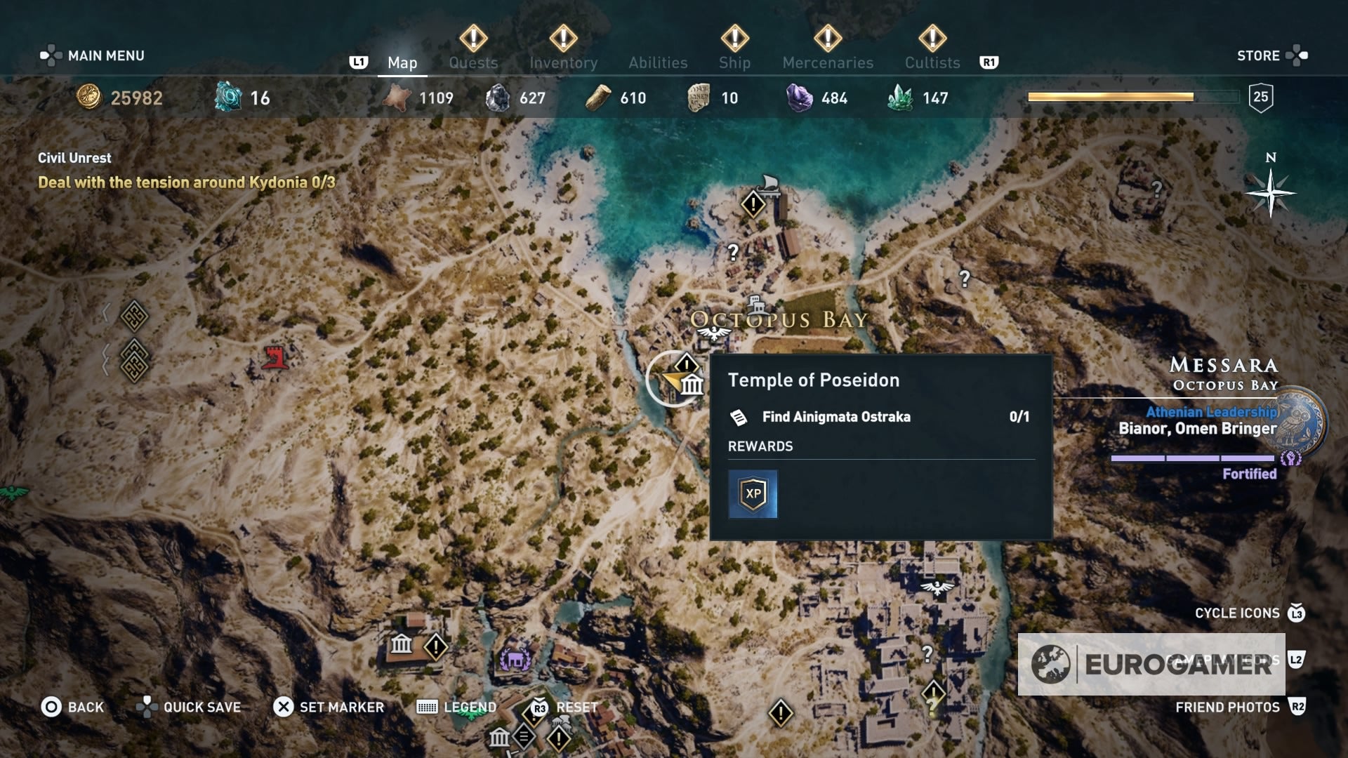 Assassin's Creed Odyssey - Made in Abyss, 'Til Death Do Us Part riddle ...