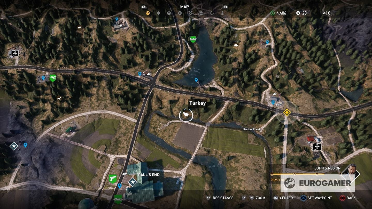 Far Cry 5 hunting: All animal locations, including bear, eagle, elk ...