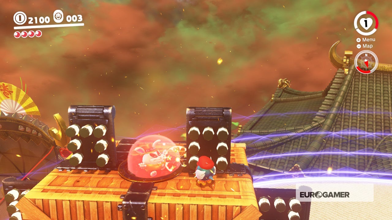 Super Mario Odyssey - Showdown at Bowser's Castle and how to beat the ...