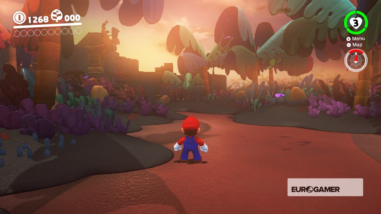 Super Mario Odyssey - How to escape Forgotten Isle and chase the hat ...