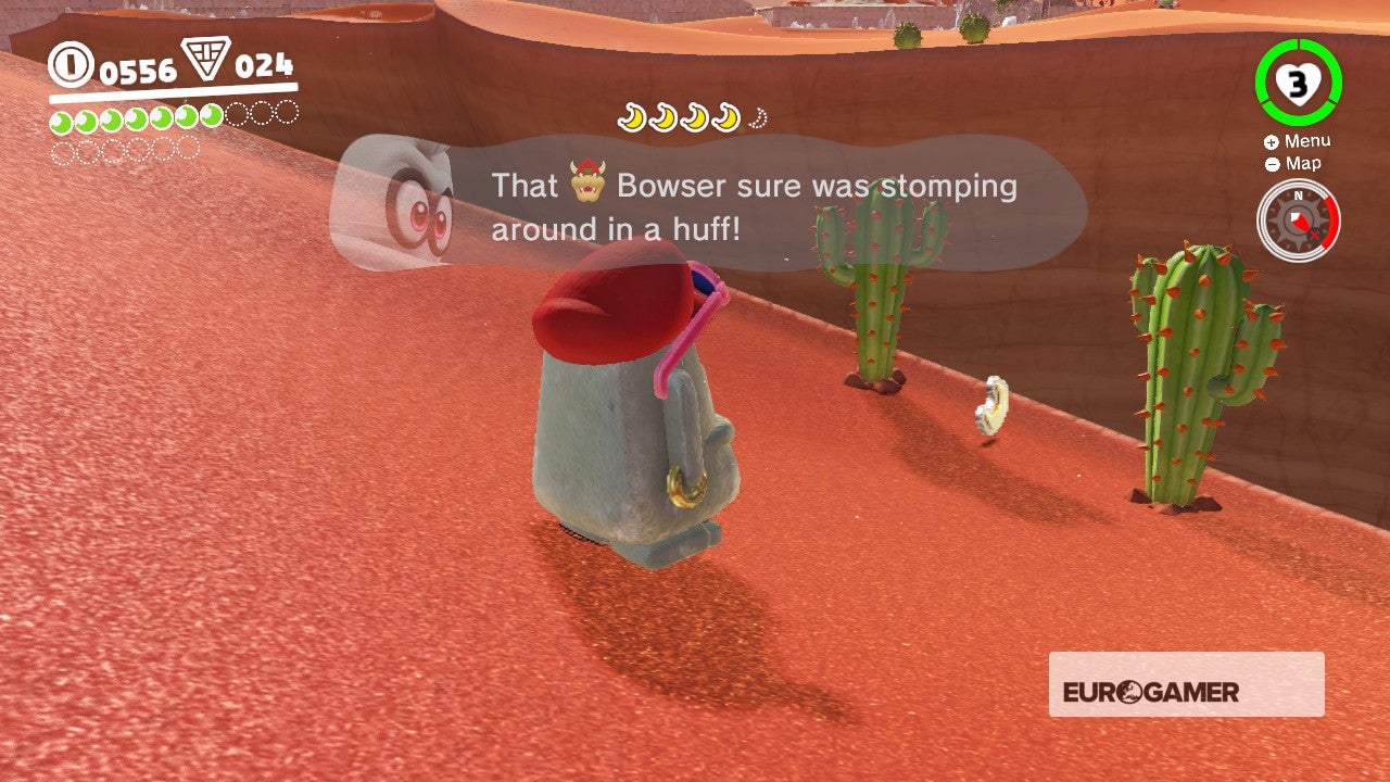 Super Mario Odyssey - Moon Shards in the Sand locations | Eurogamer.net