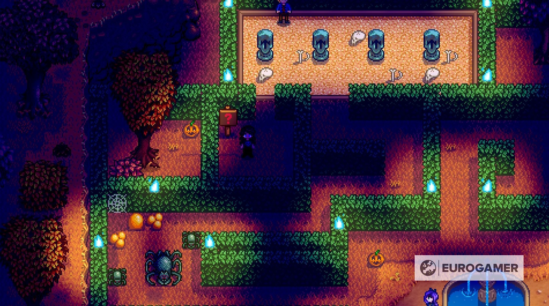 Stardew Valley Spirit's Eve, including the Haunted Maze and Golden ...