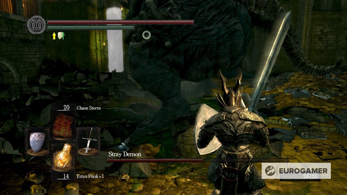 Dark Souls - Stray Demon boss strategy and how to return to the Undead ...