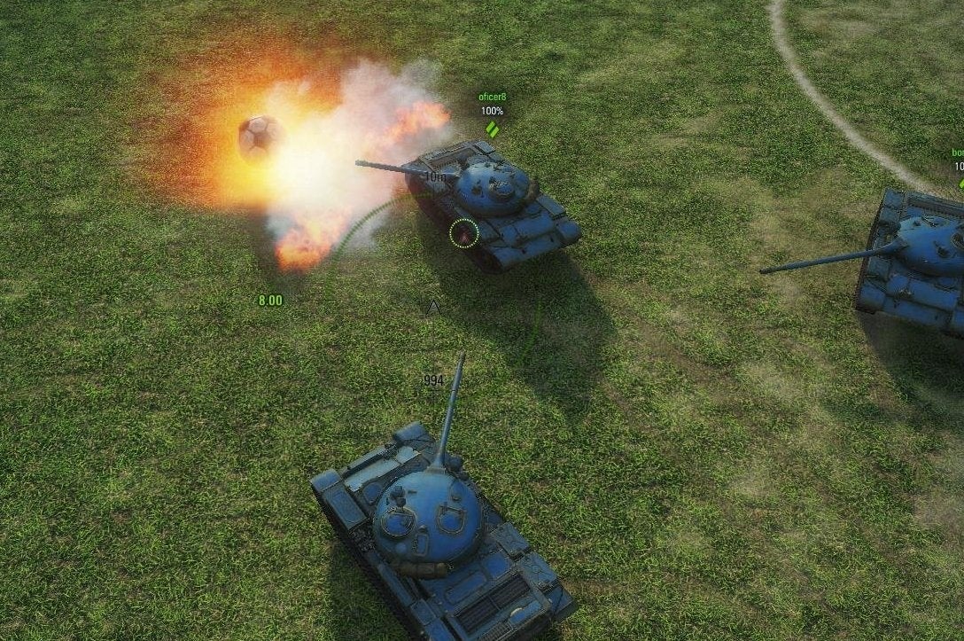 Tank football: celebrating the World Cup with the other beautiful game ...