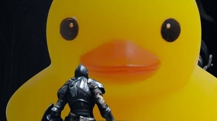 The Demon's Souls remake once had an enormous rubber duck | Eurogamer.net