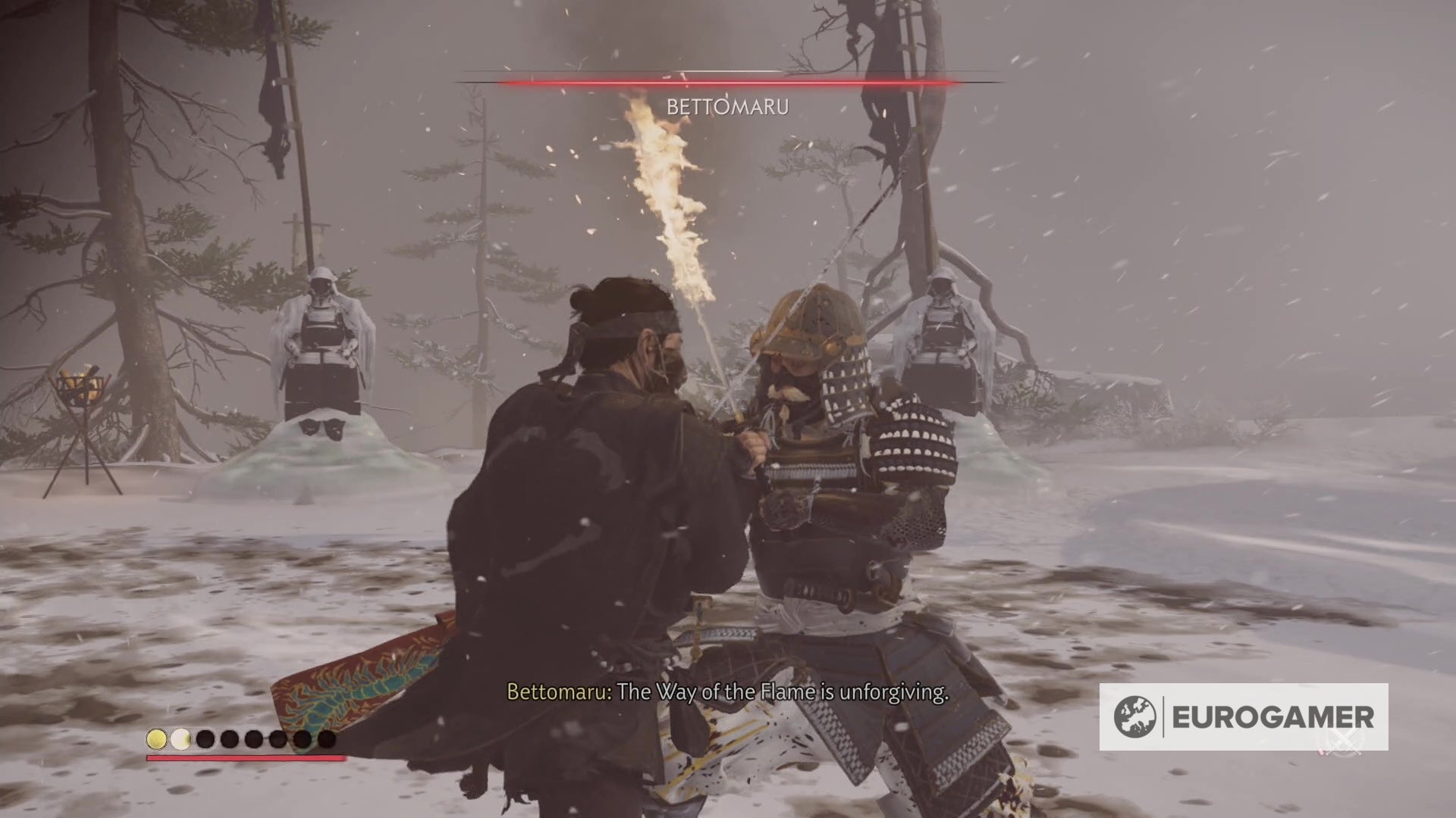 Ghost of Tsushima - The Undying Flame quest: How to get to the top of ...