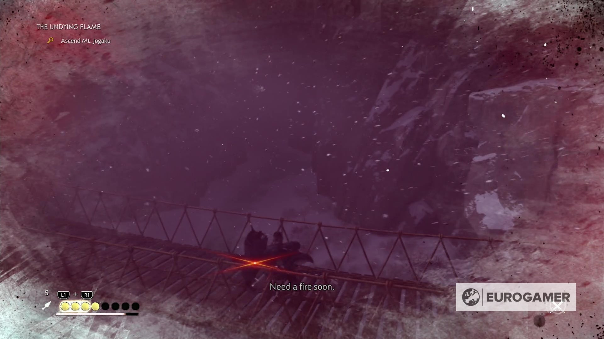 Ghost of Tsushima - The Undying Flame quest: How to get to the top of ...