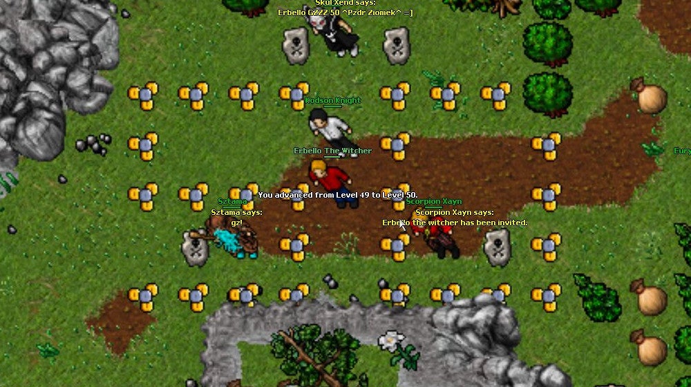 Tibia - system Loyalty oraz wspólna gra ze znajomymi | Eurogamer.pl