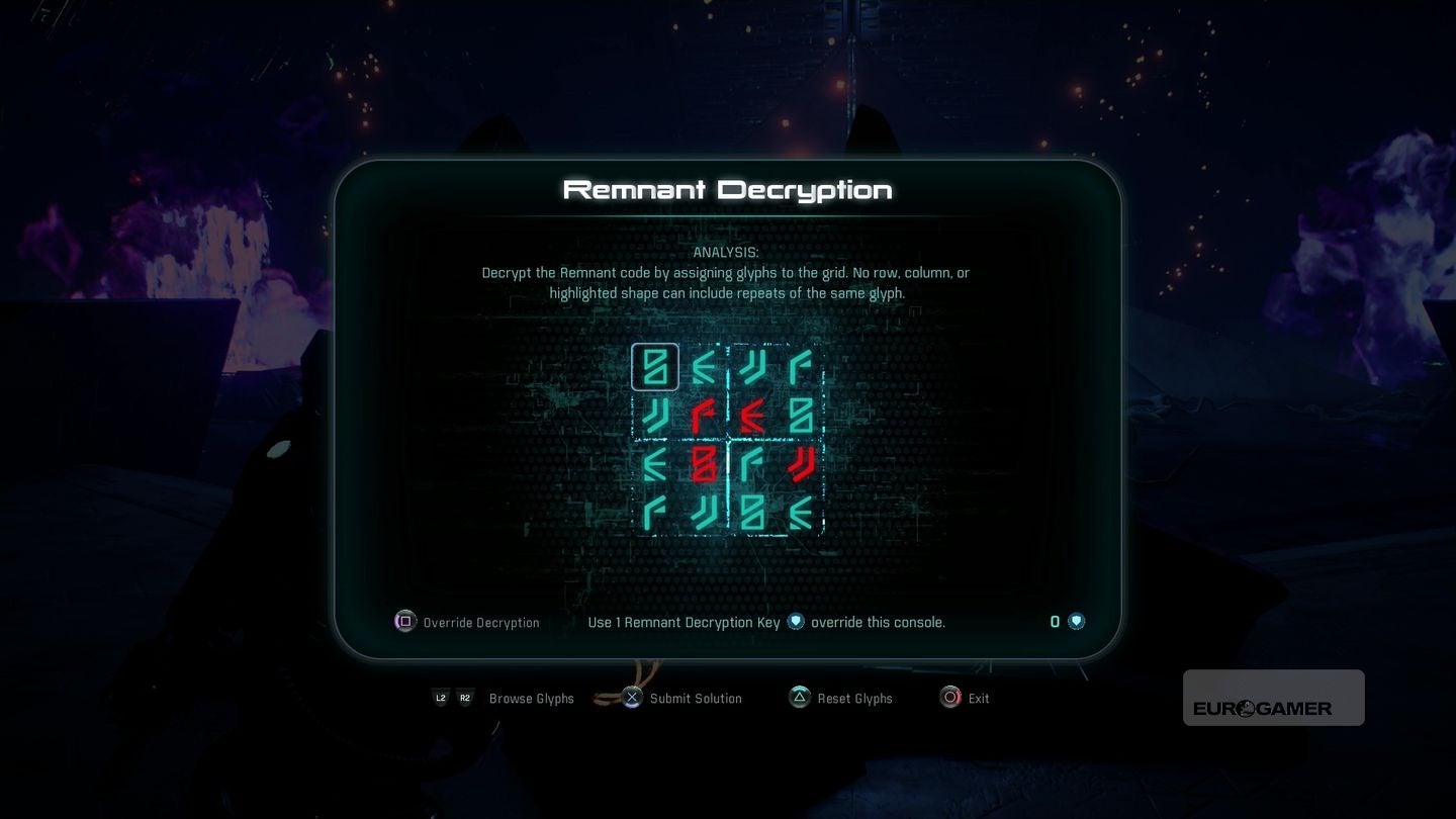 Mass Effect Andromeda - Remnant Decryption puzzle solutions, all ...