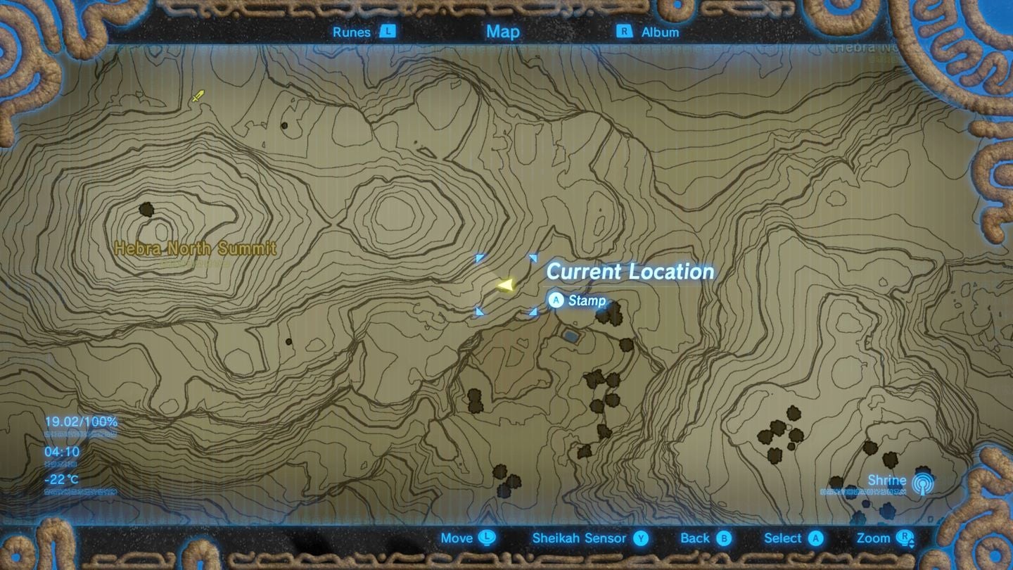 Zelda - To Quomo shrine and how to open the Hebra North Summit gates in ...