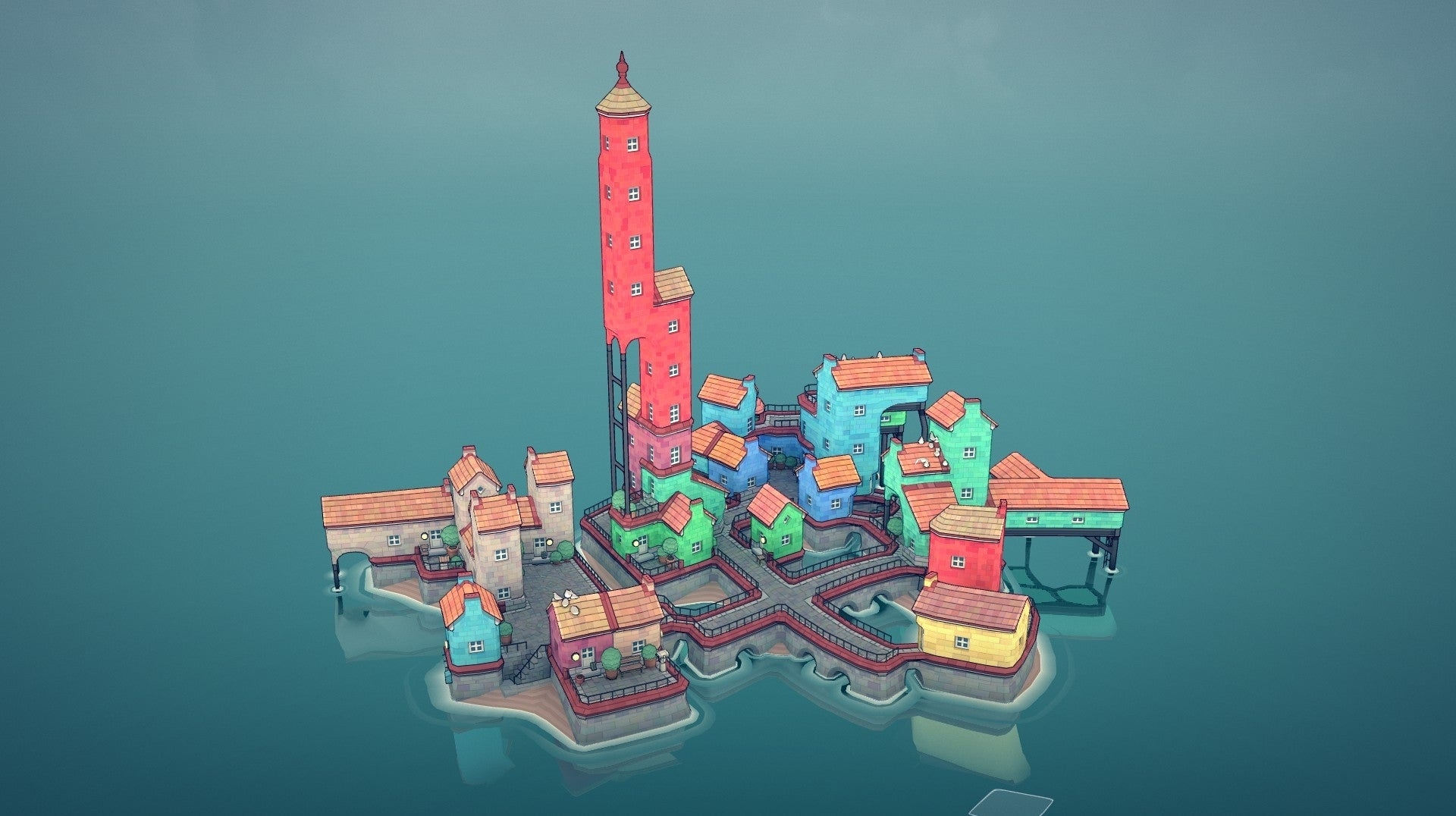 El juego de construcción Townscaper llegará en verano a PC, Switch y ...