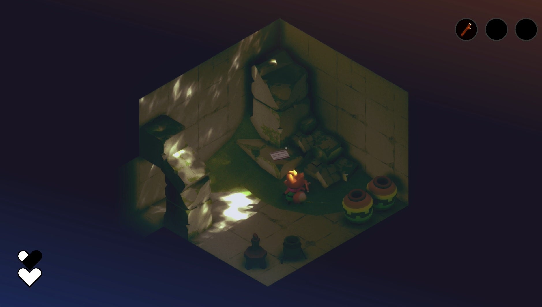 Tunic hides instruction manual pages for the game you're playing in the ...