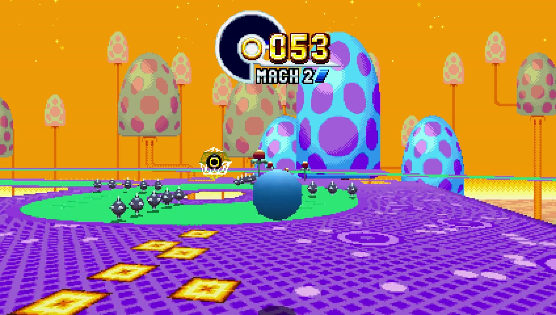 Sonic Mania special stages - How to get Chaos Emeralds and Gold Medals ...