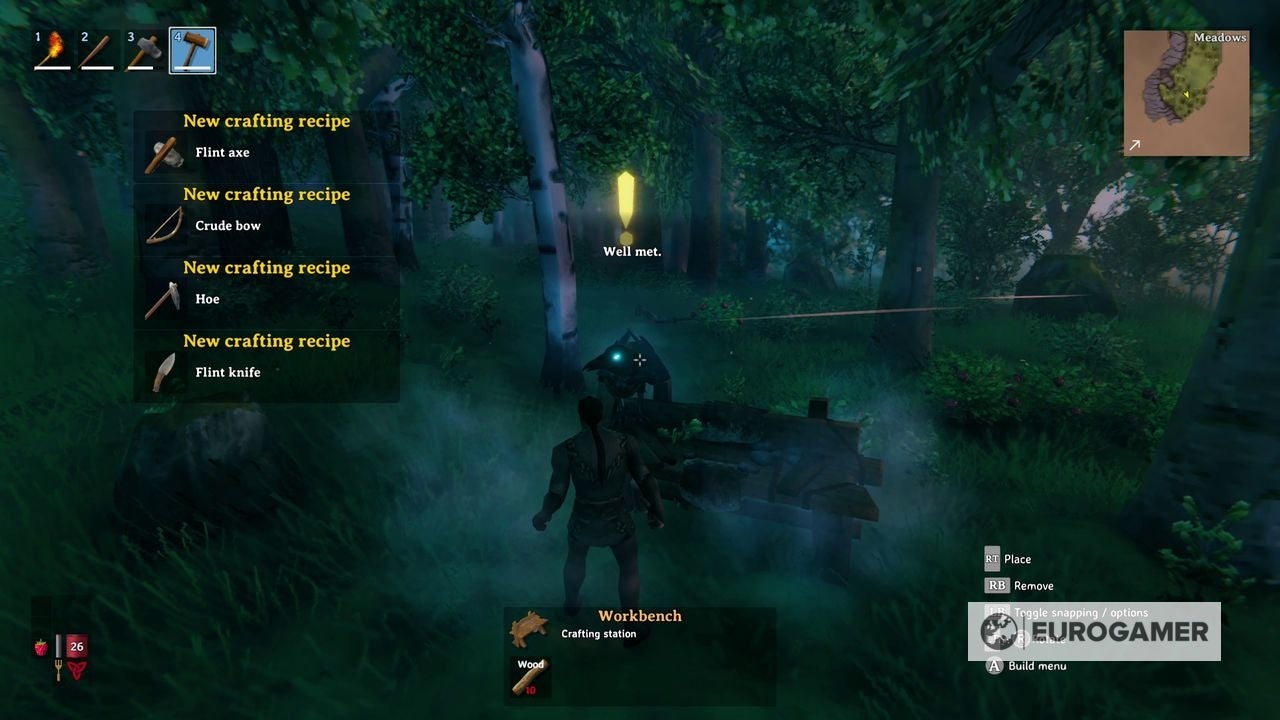 Valheim workbench: How to make and upgrade workbenches to higher levels ...