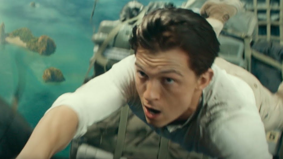 Watch the Uncharted film's full cargo plane fight scene | Eurogamer.net
