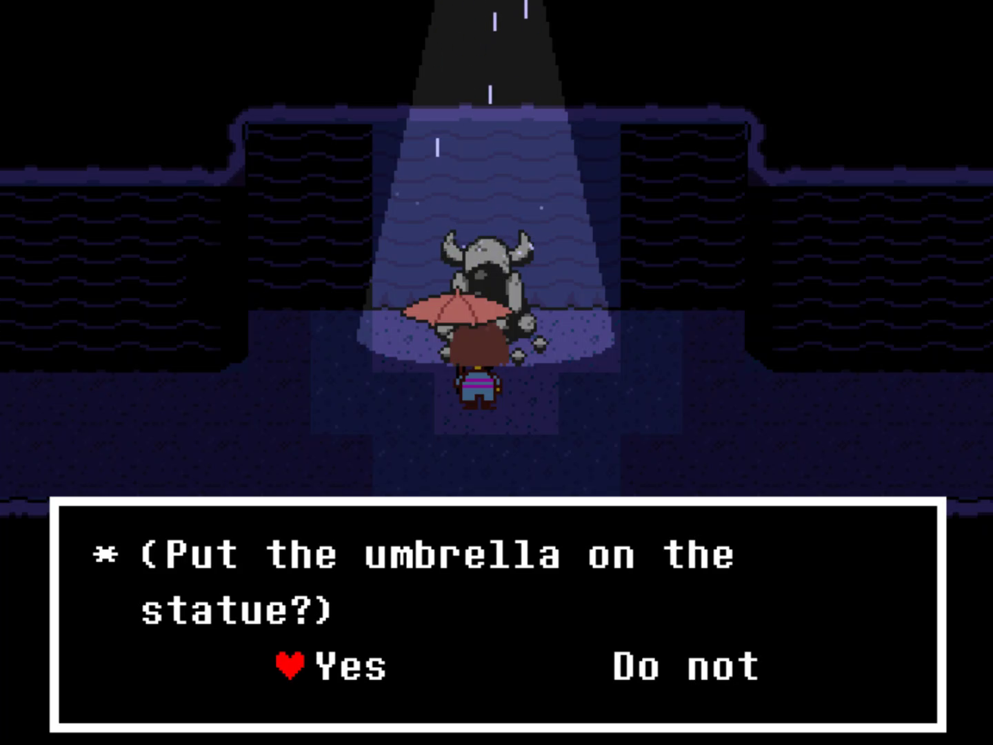 Undertale - Waterfall explored: Piano puzzle solution and Temmie ...