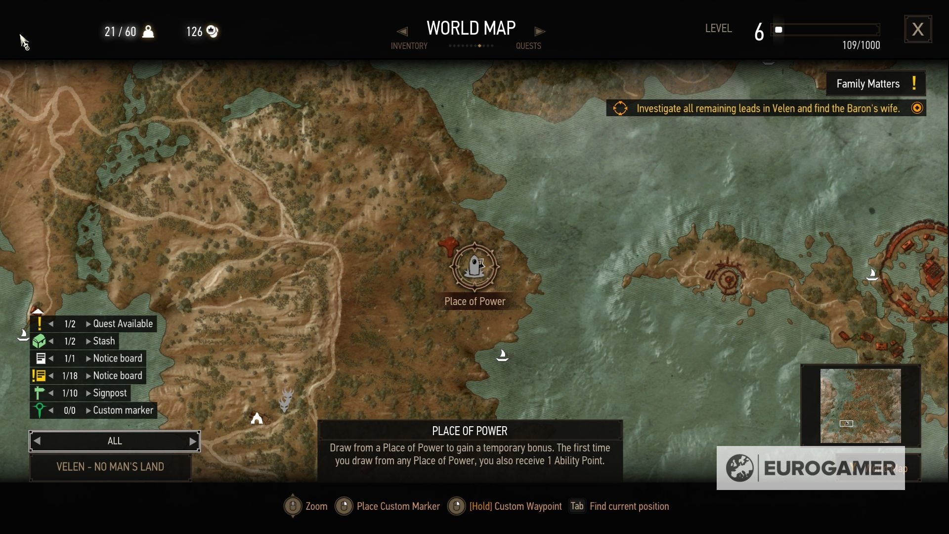 The Witcher 3 Places of Power locations list | Eurogamer.net