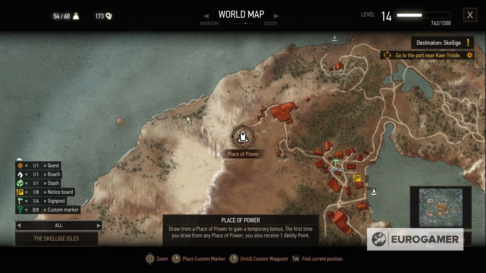 The Witcher 3 Places of Power locations list | Eurogamer.net