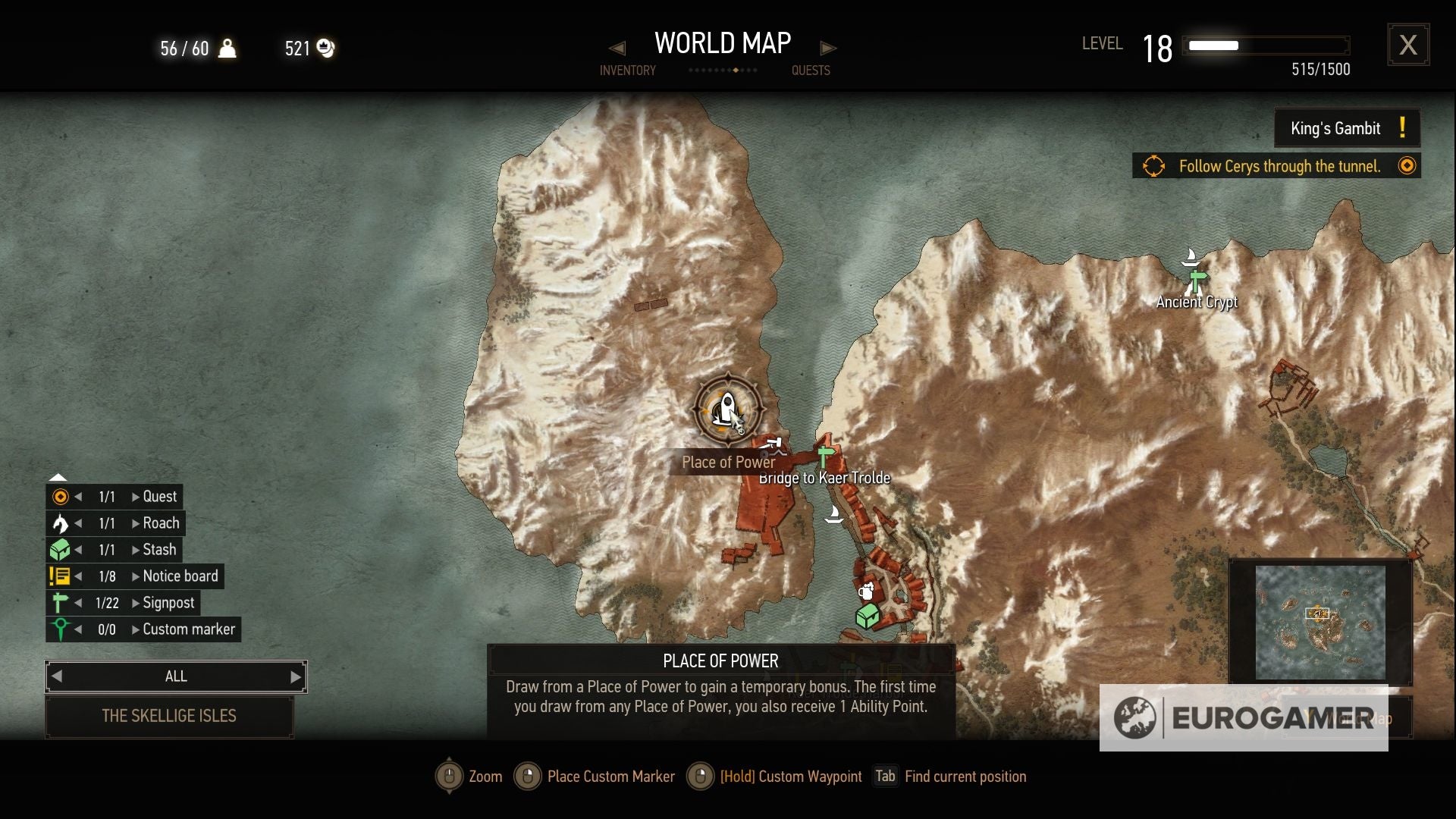 The Witcher 3 Places of Power locations list | Eurogamer.net