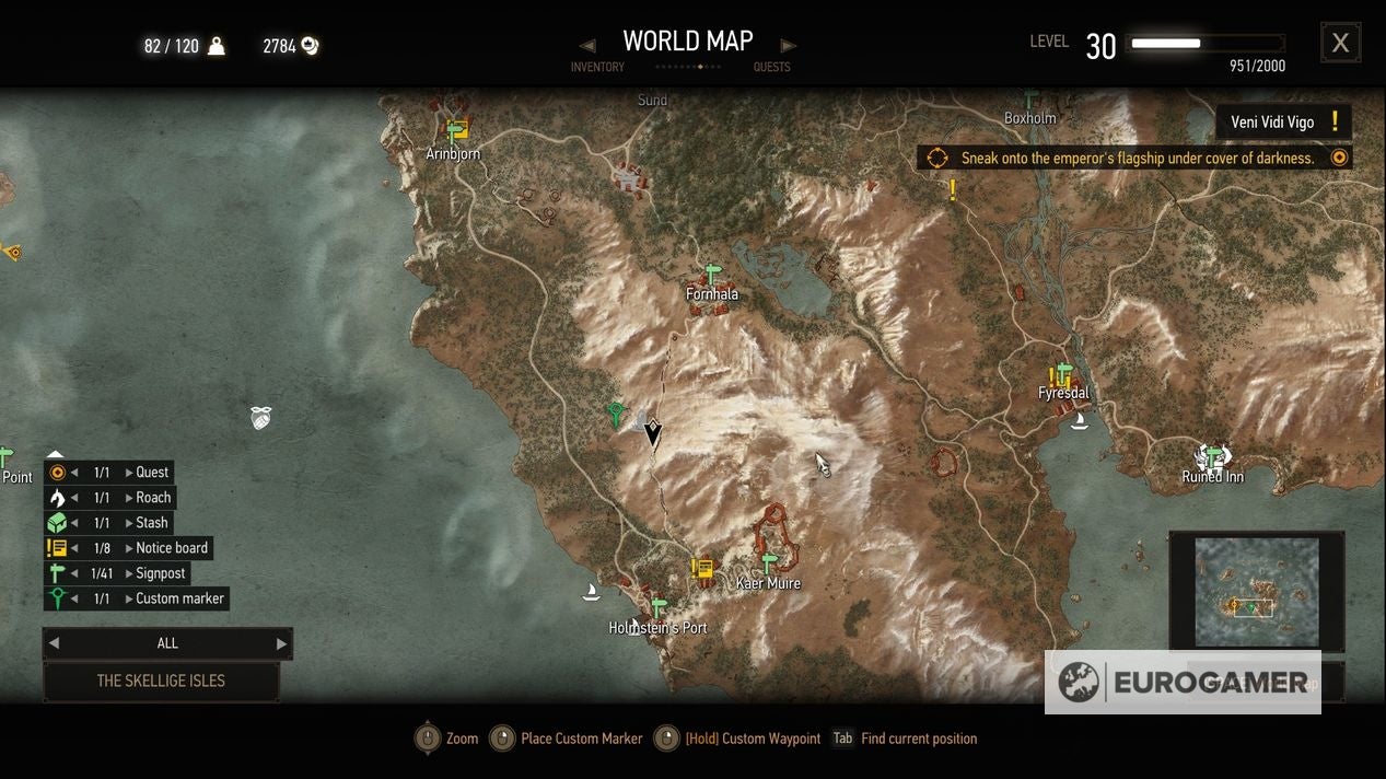 The Witcher 3 Ursine gear: How to get all Ursine armor and Ursine sword ...