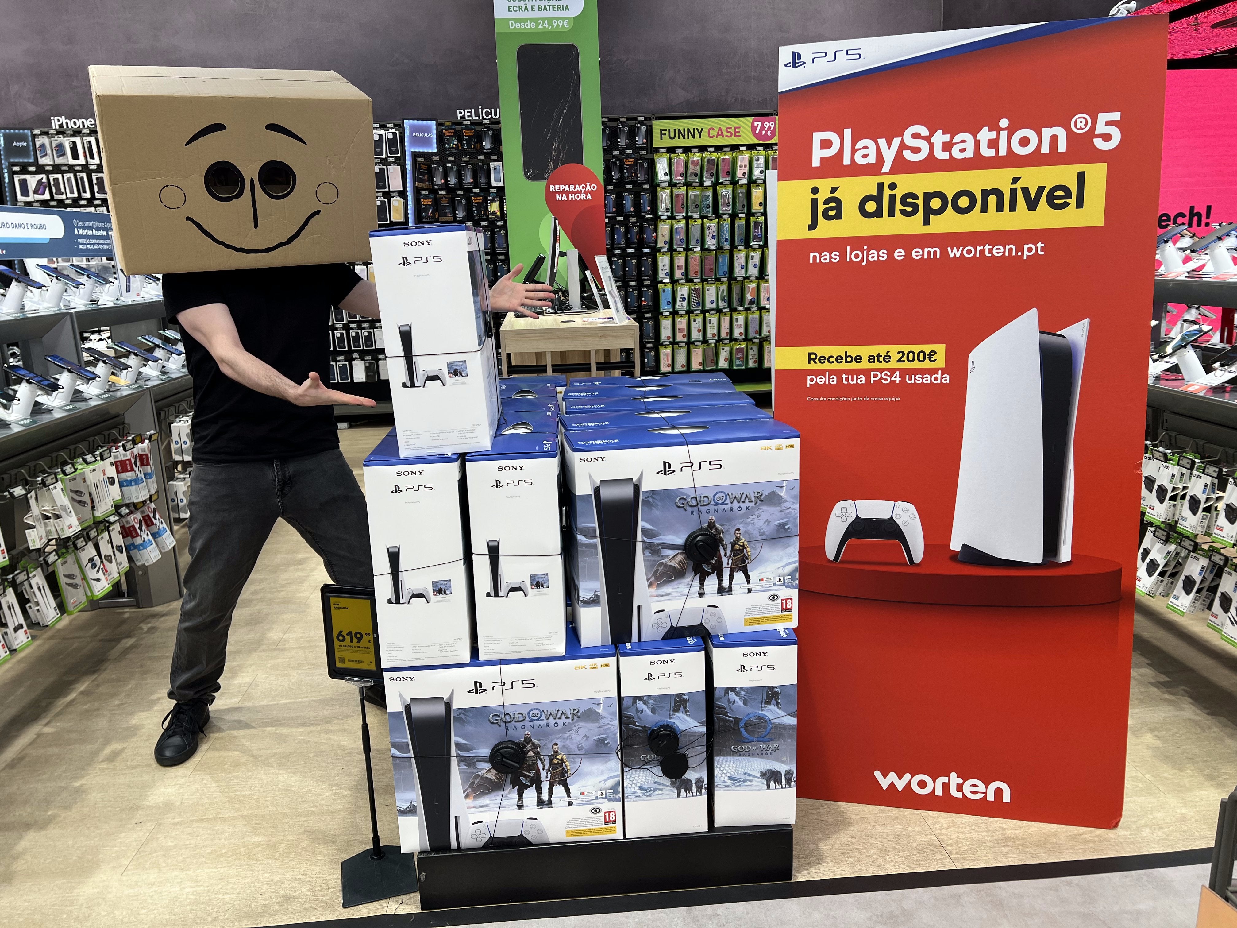 Worten mostra loja recheada de PS5 | Eurogamer.pt