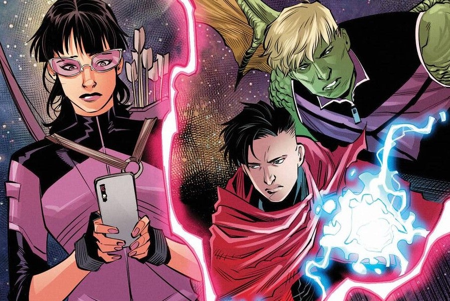 Hulkling And Wiccan Cosplay