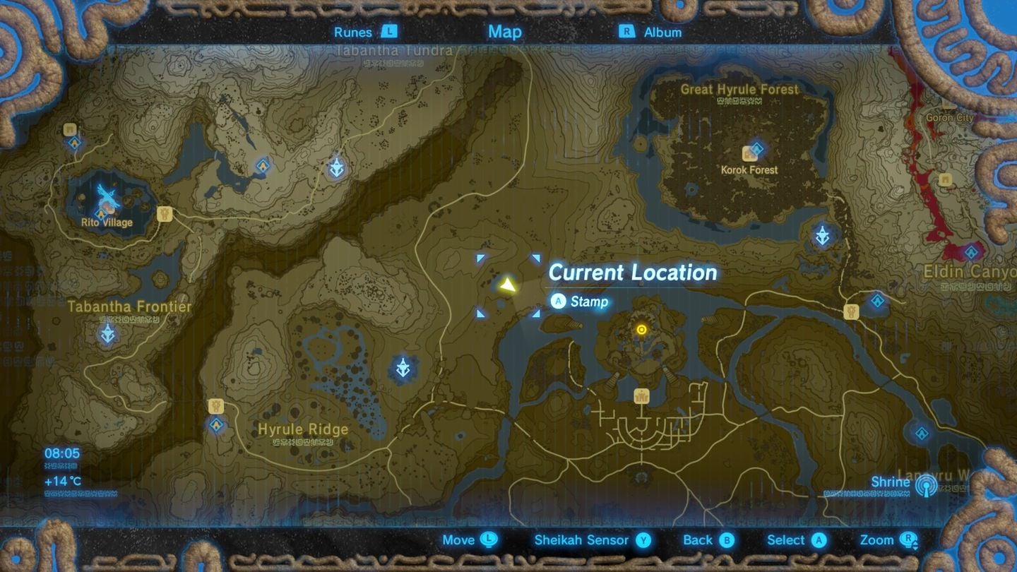 Zelda: Breath of the Wild - Captured Memories locations and how to get ...