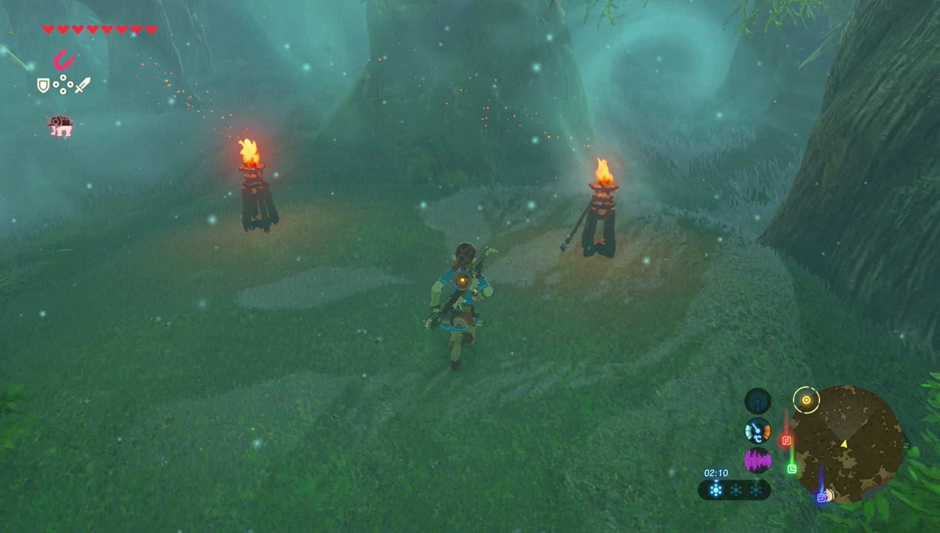 Zelda: Breath of the Wild - Lost Woods route directions and how to ...