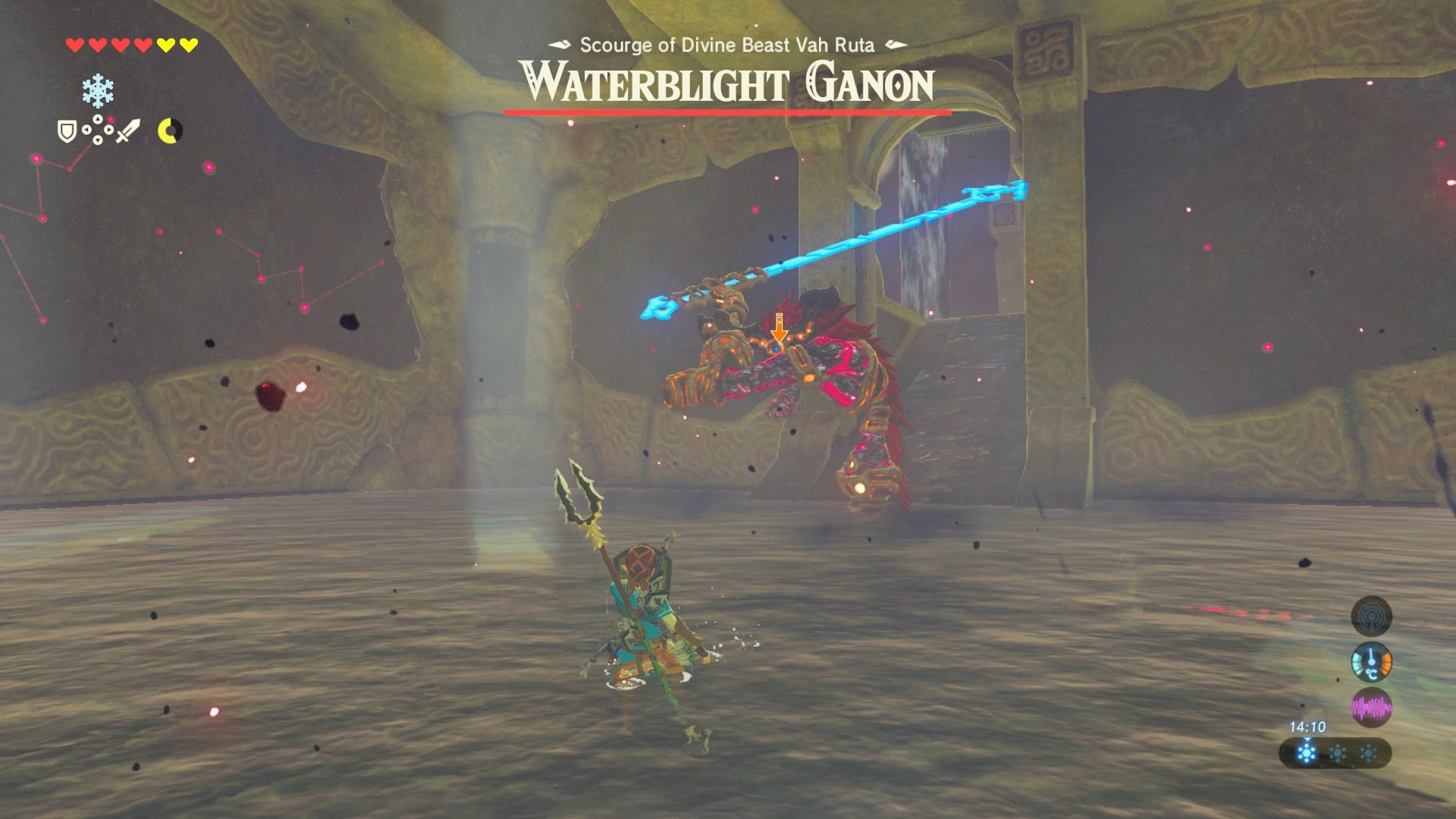 Zelda: Breath of the Wild - Waterblight Ganon boss fight strategy and ...