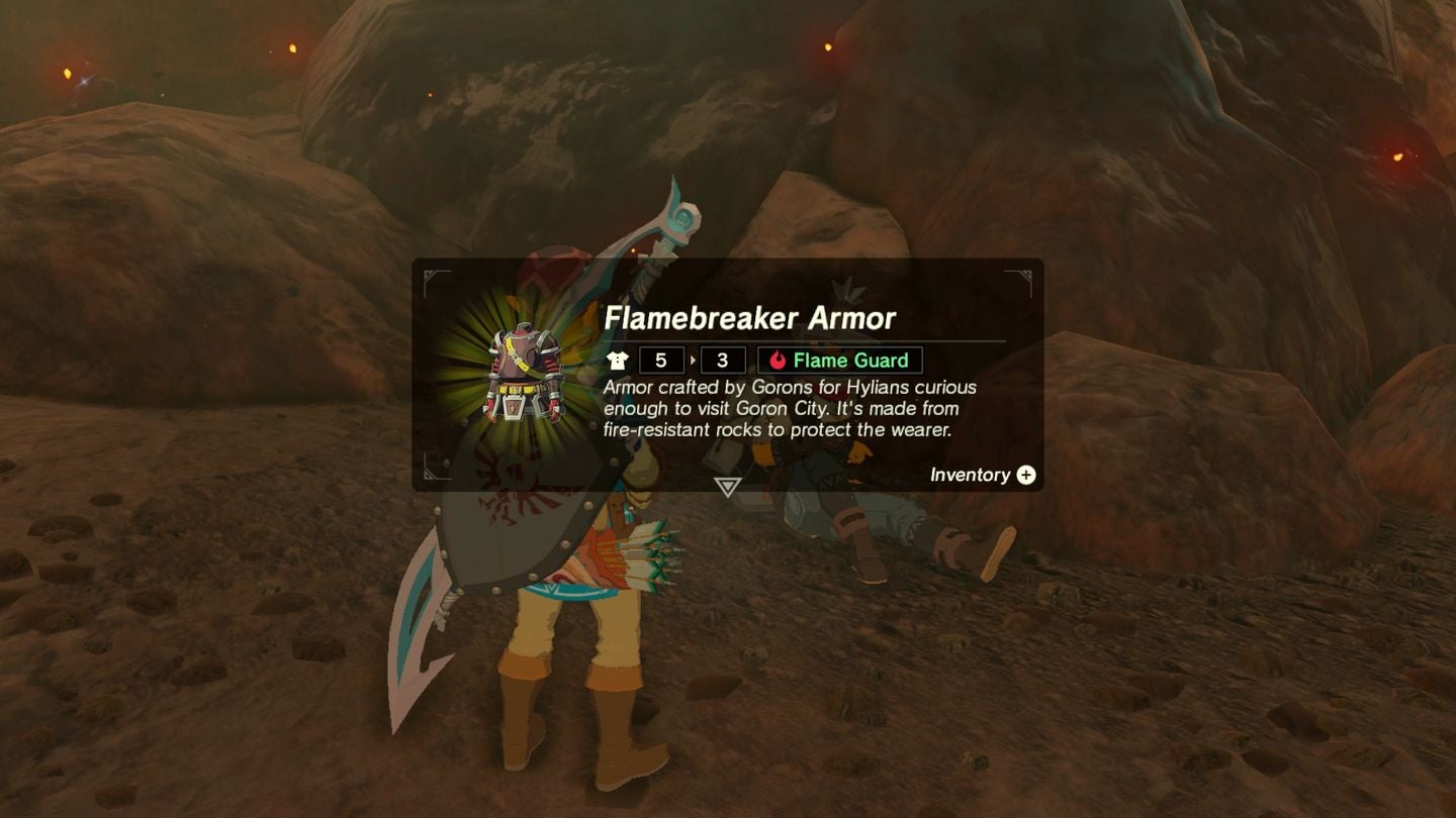 Zelda: Breath of the Wild - Death Mountain and Goron City, how to get ...