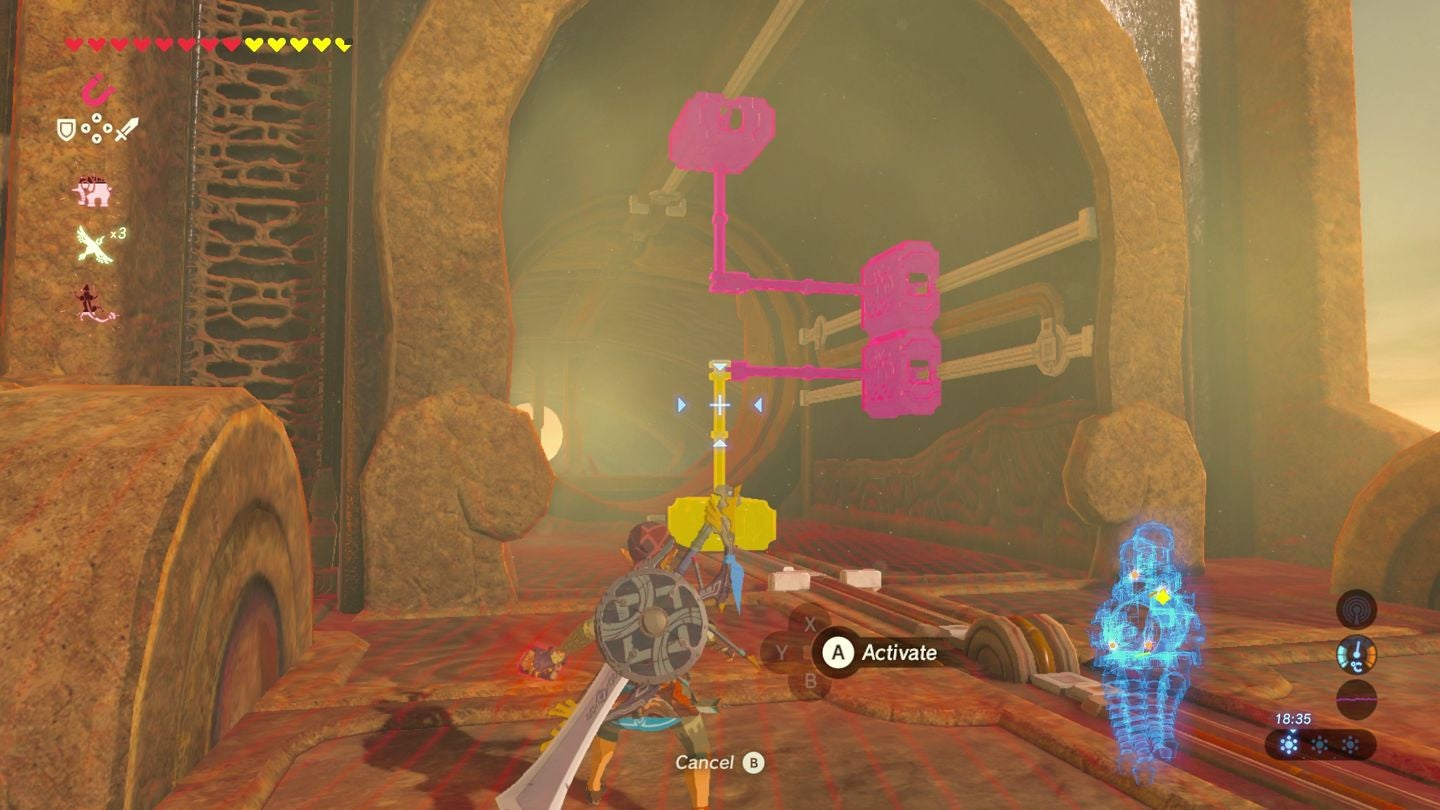 Zelda: Breath of the Wild - Vah Naboris dungeon, all terminal solutions ...