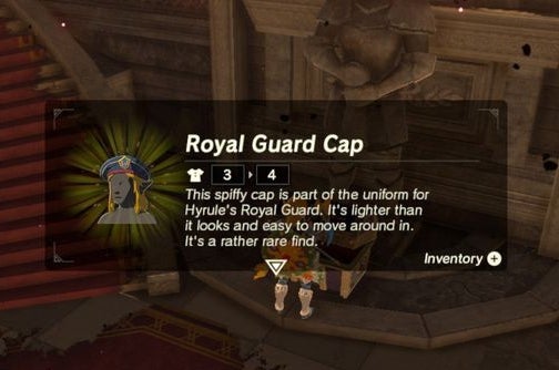 Zelda - EX Royal Guard Rumors: Where to find Royal Guard Uniform, Royal ...