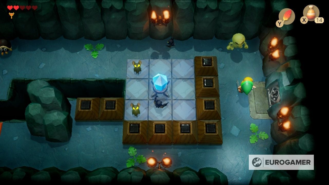 Zelda: Link's Awakening - Imprisoned Pols Voice and skeletal Staflos ...